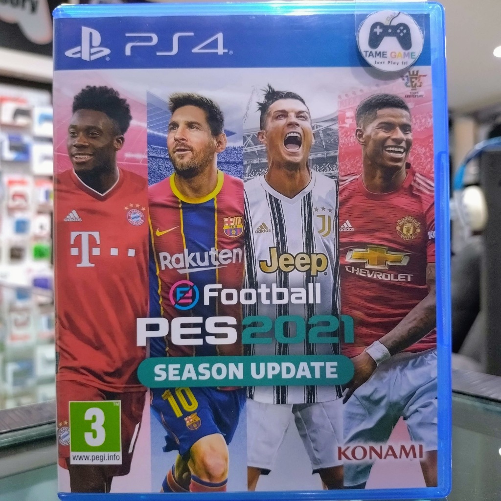 (ภาษาอังกฤษ) มือ2 PS4 PES 2021 มือสอง (เล่นกับ PS5 ได้ Fifa eFootball ...