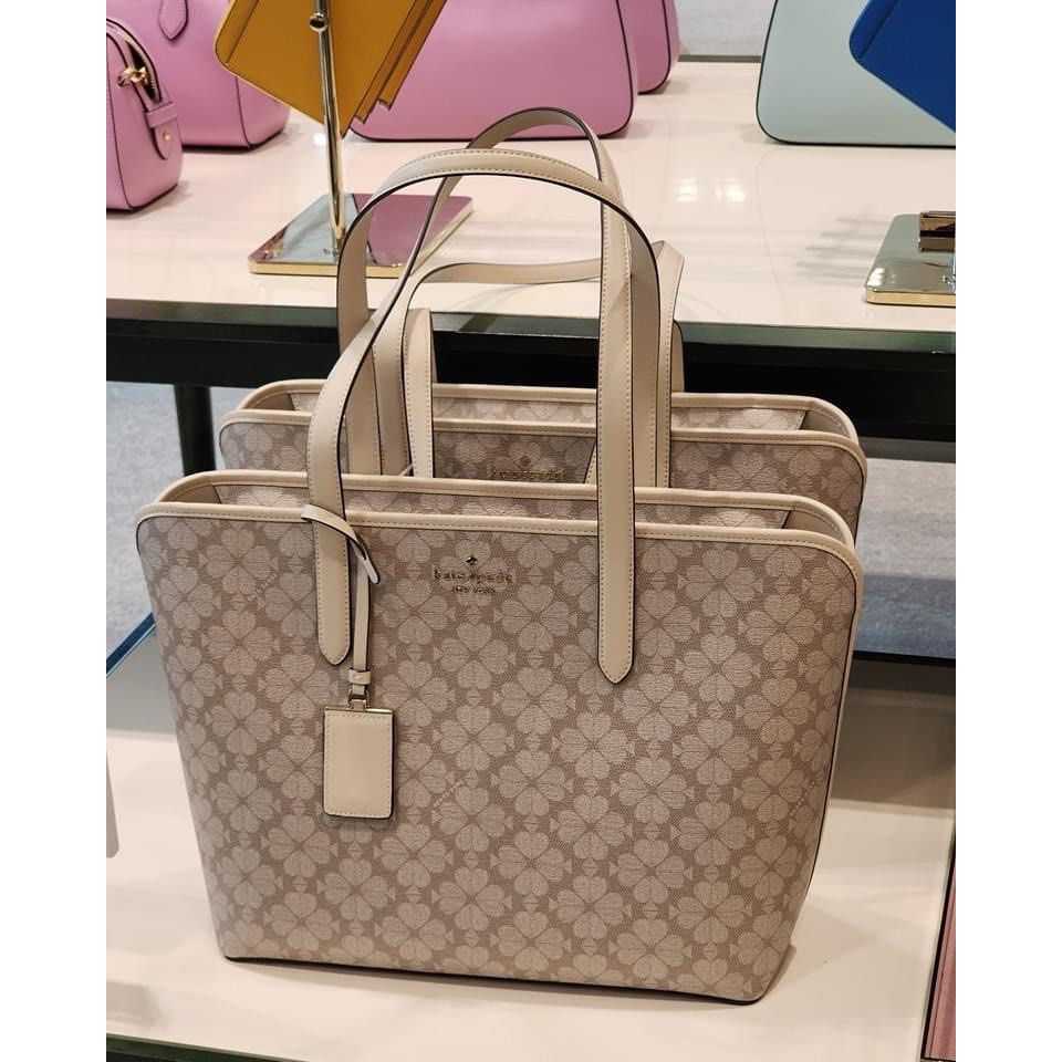 Kate Spade Signature Flower Tote ใบใหญ่ | Shopee Thailand