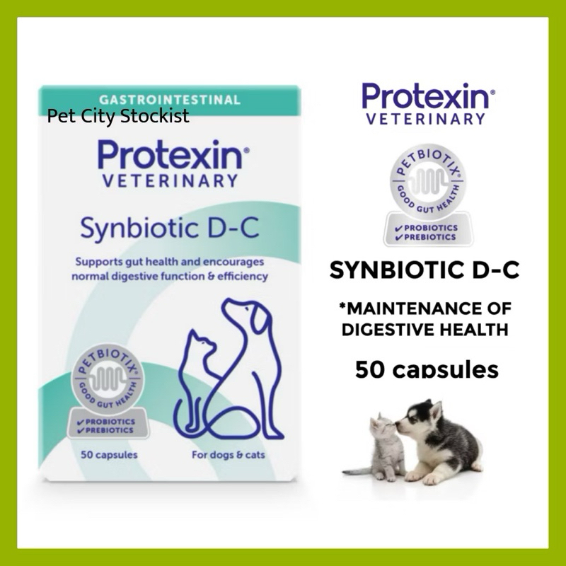 Synbiotic D-C for Dogs and Cats (50 capsules) | Shopee Thailand