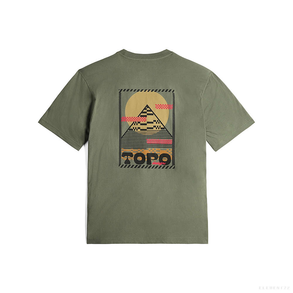 Topo Designs เสื้อยึด รุ่น VIRTUAL PEAK TEE | Shopee Thailand