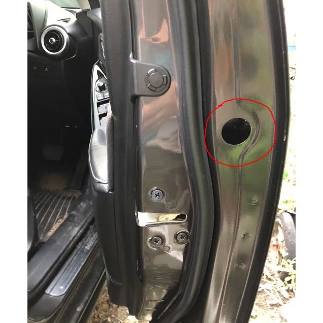 85.(ของแท้) BF6751261 ยางอุดรูประตูหน้า แหวนยาง ปิดสำหรับรูร้อยสายไฟ ...