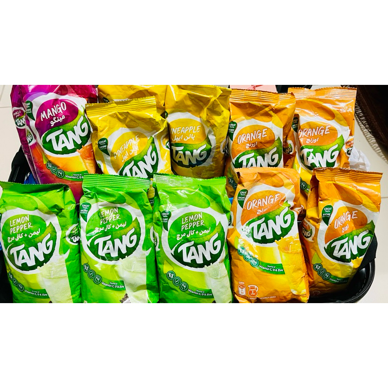 TANG Tang 375g Orange Lemon pineapples mango ผงชงเพิ่มวิตามินc ผงชงดื่ม ...