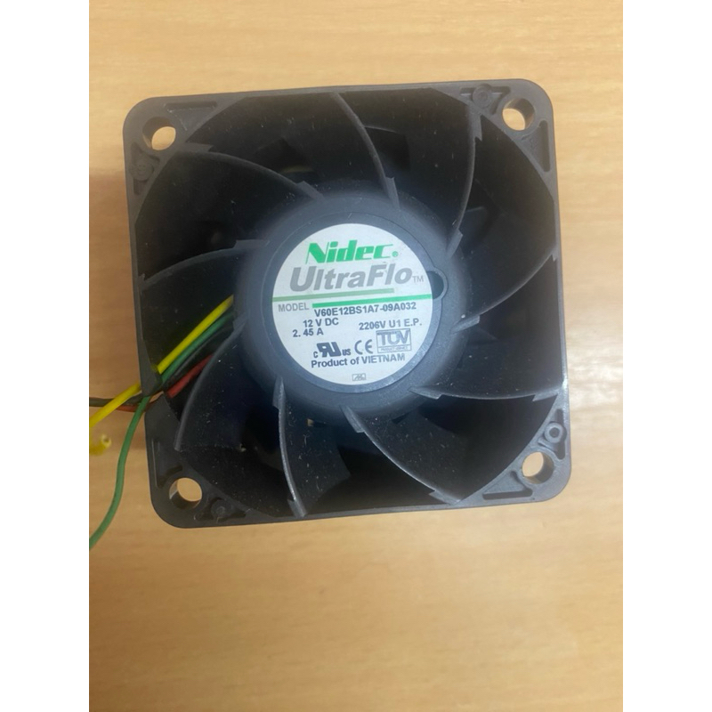พัดลม 12 v Nidec UltraFlo 2.5นิ้ว มือสอง | Shopee Thailand