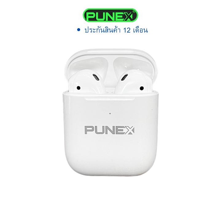 PUNEX หูฟังบลูทูธไร้สาย หูฟังบลูทูธ True Wireless Earbuds Extra Bass EU ...