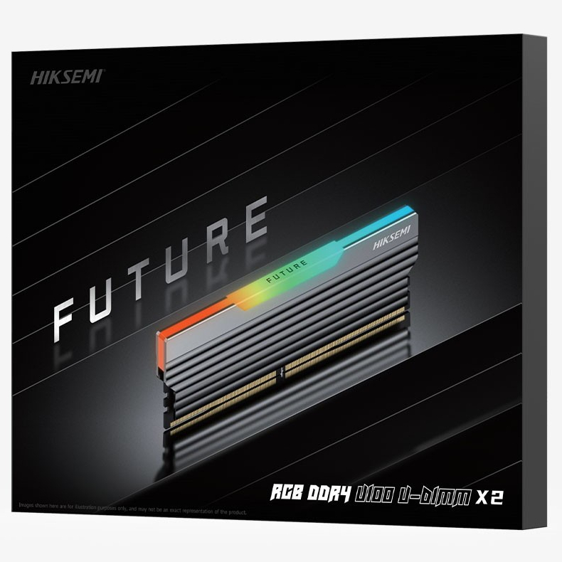 (16GB x2)Hiksemi RAM FUTURE RGB DDR4 3200MHz 32GB, UDIMM (16x2 ...