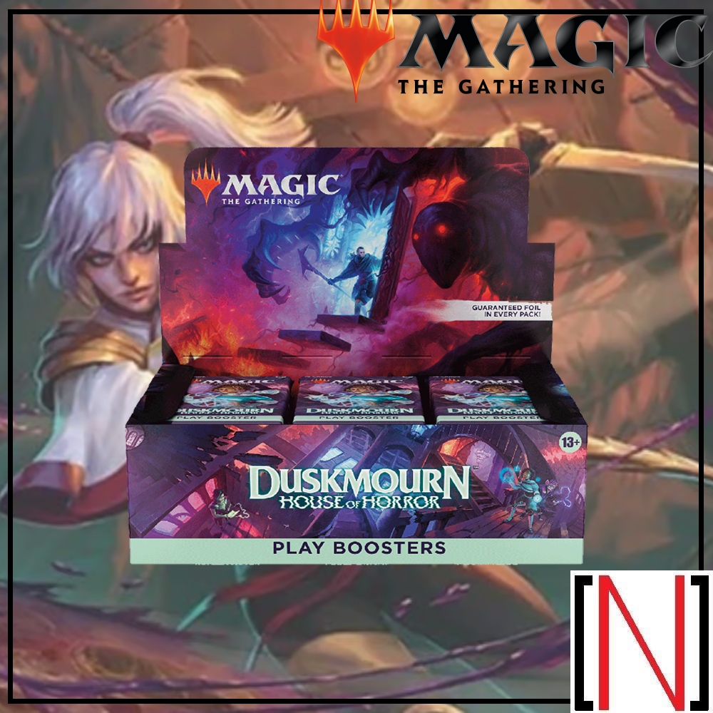 [MTG] Duskmourn House of Horror Play Booster box [ภาษาอังกฤษ] | Shopee ...