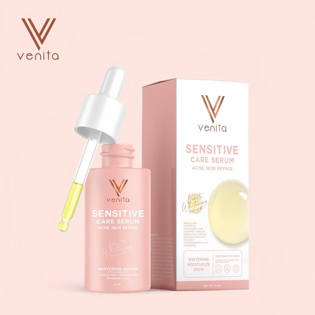 เซรั่มเวนิตา เซนซิทีฟ แคร์ สกิน รีแพร์ Venita Sensitive Care Serum Skin ...