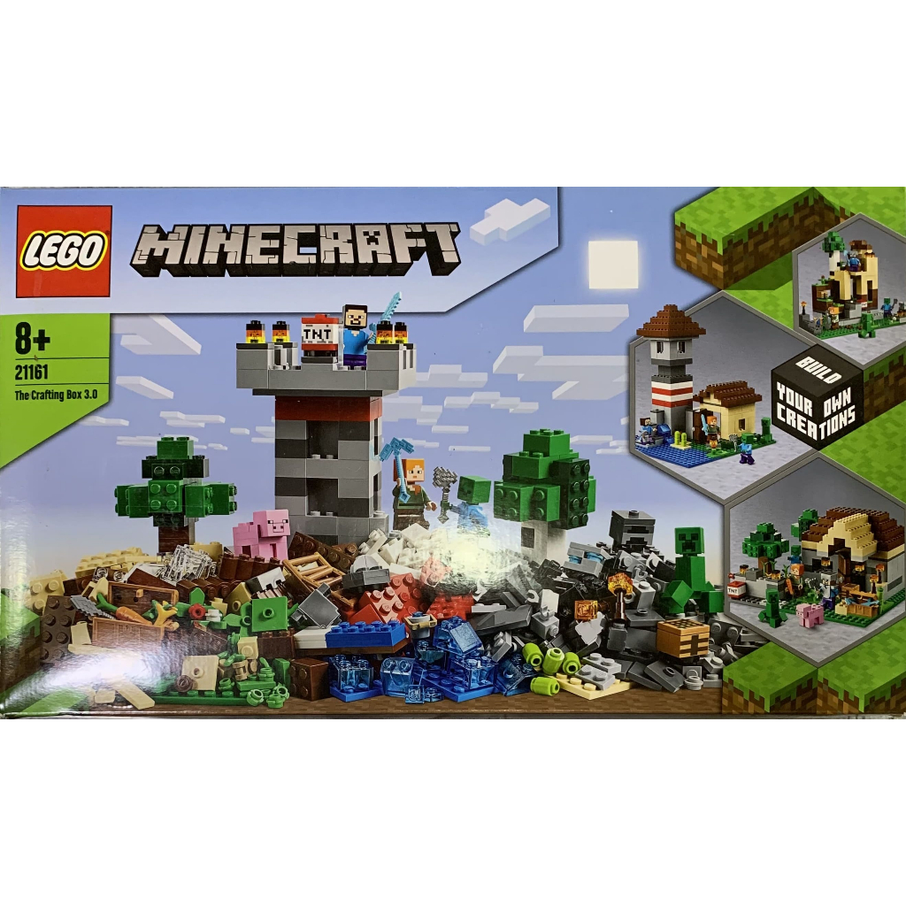 LEGO Minecraft 21161 The Crafting Box 3.0 (ใหม่ 100% ยังไม่แกะกล่อง ...