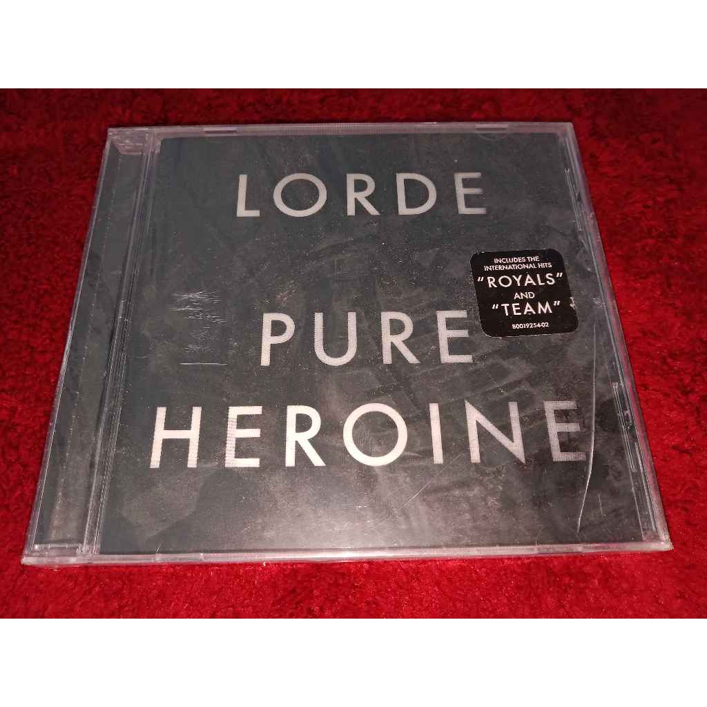 CD แผ่นซีดีเพลงสากล Lorde – Pure Heroineสินค้าสภาพตามรูปปก | Shopee ...