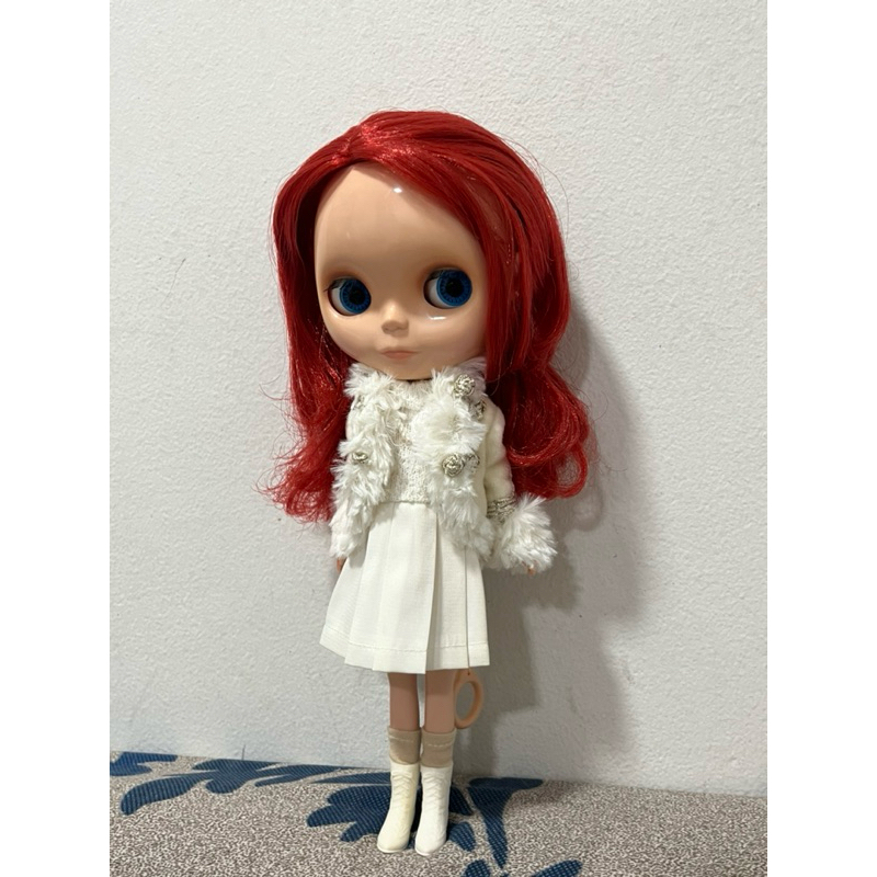 blythe outfit cct withe fur coat + knit dress ชุดบลายธ์ | Shopee Thailand