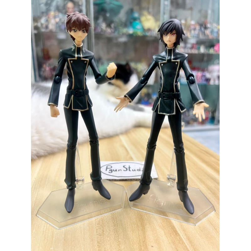 (ของแท้ : พร้อมส่ง) แพคคู่ Figma Lelouch & Suzaku (Code Geass) [figma ...