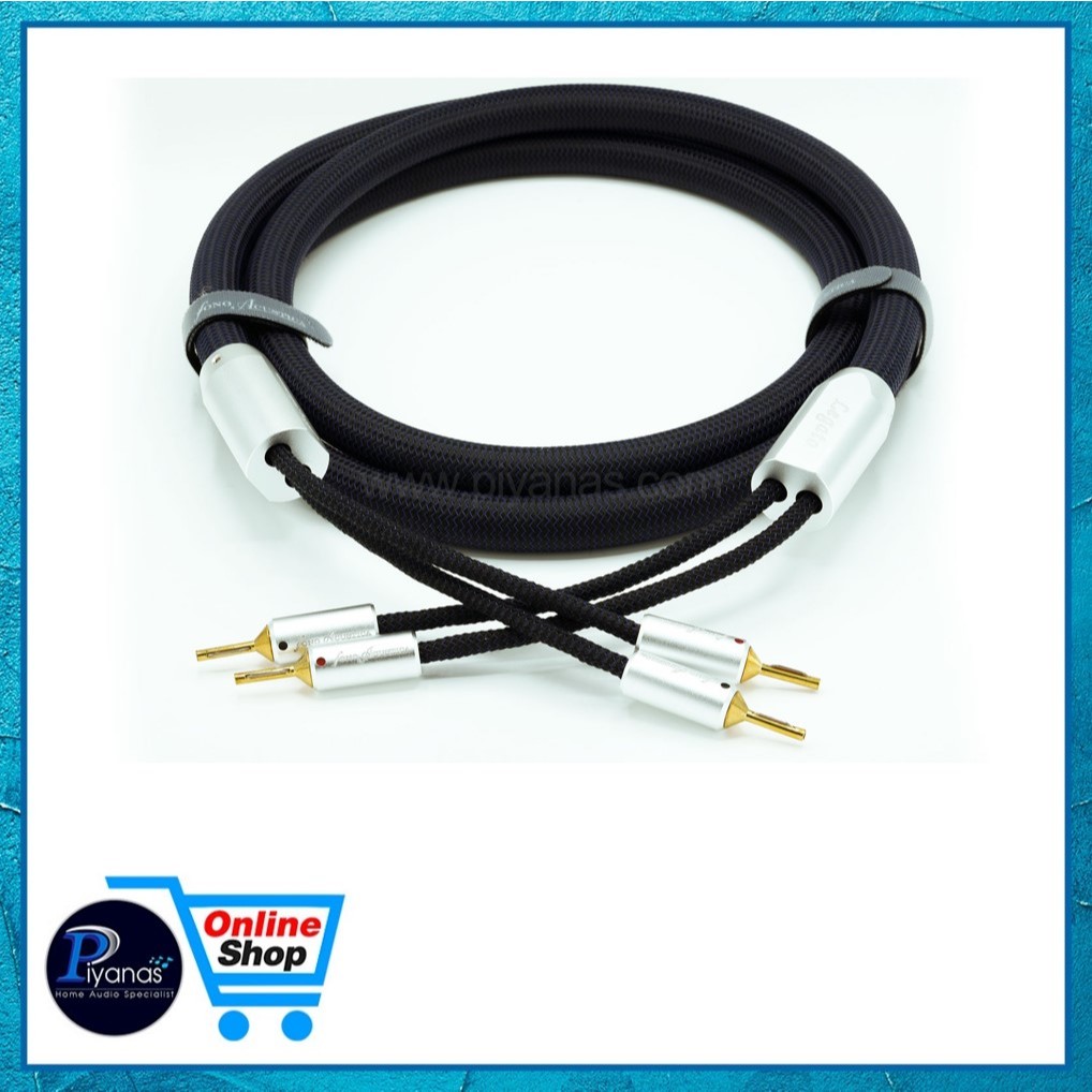 FONO-ACUSTICA : LEGATO SPEAKER CABLE (BANANA TO BANANA) (2.5M)/Piyanas ...