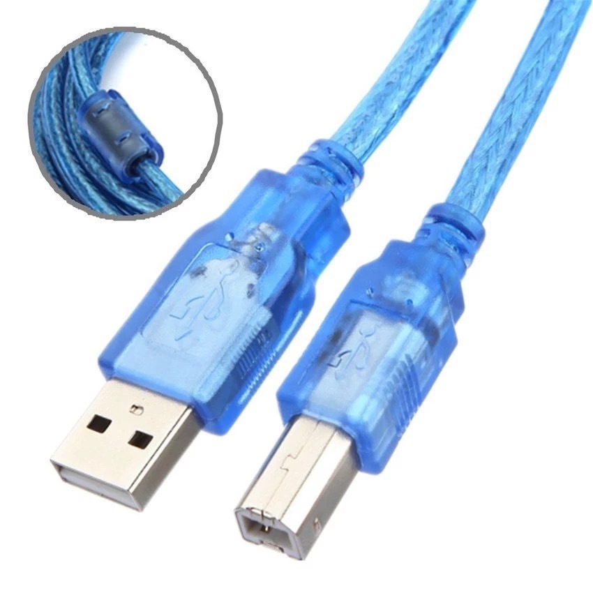 สาย USB Printer Cable USB 2.0 ความยาว 1.8m 3m 5m 10m สายปริ้นเตอร์ ...