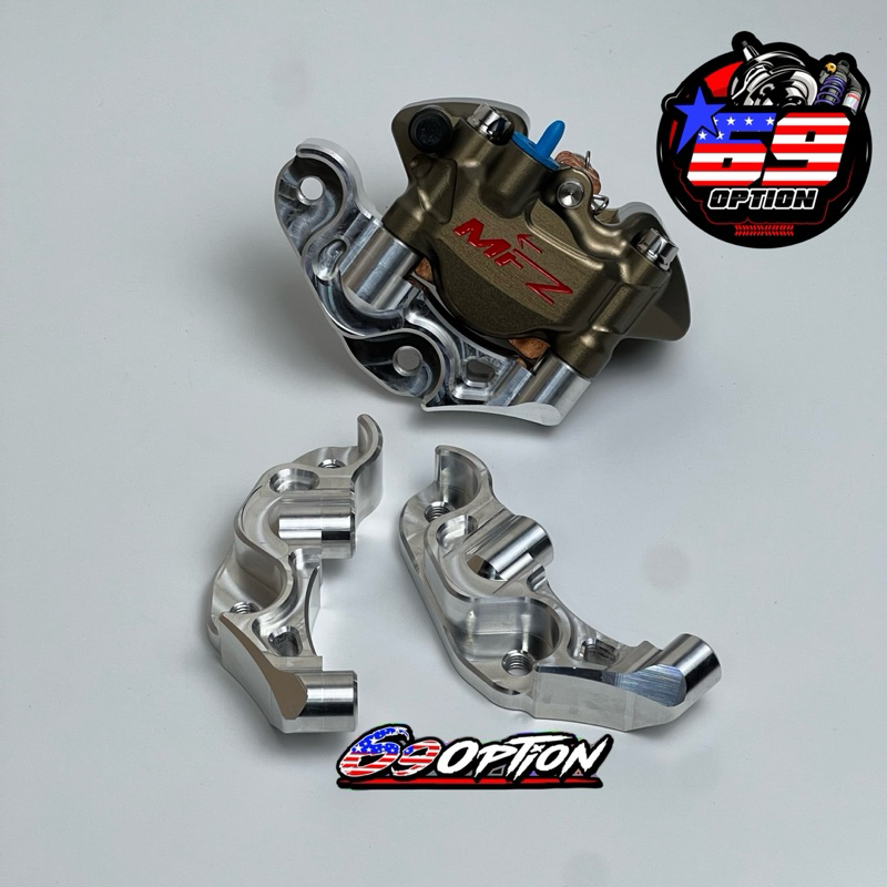 ขาจับปั้มเต่า Brembo MFZ ของLEAD หลีด ขนาดจาน190มิล งานกลึงมือเข้ารูป ...