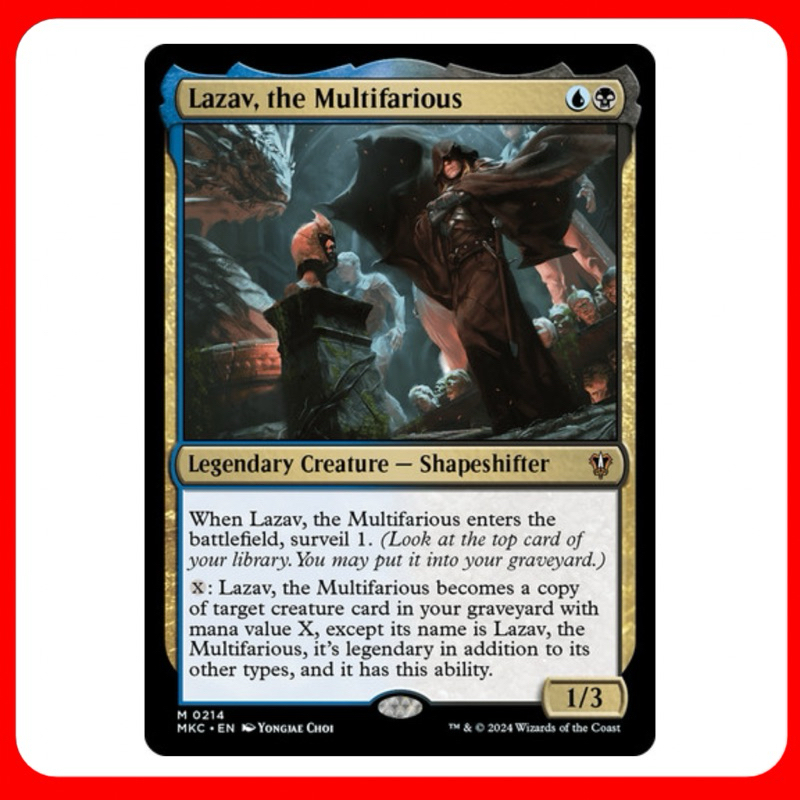 [MTG] Lazav, the Multifarious [MKC] [MULTI] [MYTHIC] [NORMAL] [ENG ...