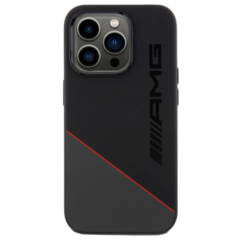 mercedes benz-amg เคสกันกระแทก Mag Liquid Silicone Two Tones Red Line ...