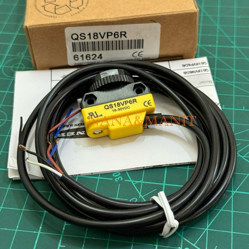 QS18VP6R + QS186E Photo Electric Sensor Photo Electric Sensor slot ...