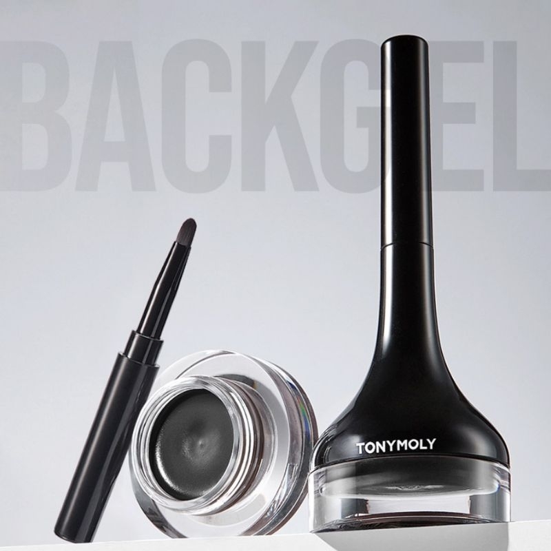 แท้ 100% Tonymoly Back Gel Eyeliner 4 g. #01 Black อายไลเนอร์ที่รวมเอาด้ามจับและแปรงปัดเข้า ...