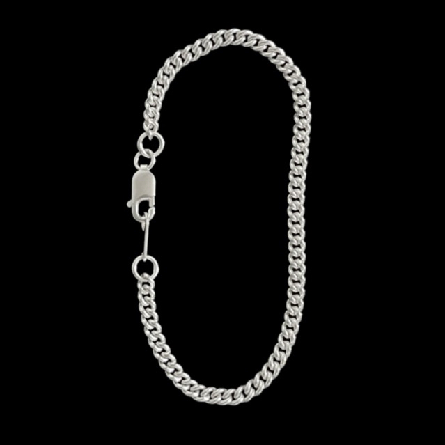 (bracelet,เฉพาะสร้อย) : BOYISH BRACELET SILVER925 / สร้อยข้อมือเงินแท้ สร้อยข้อมือโซ่ | YOUR ...