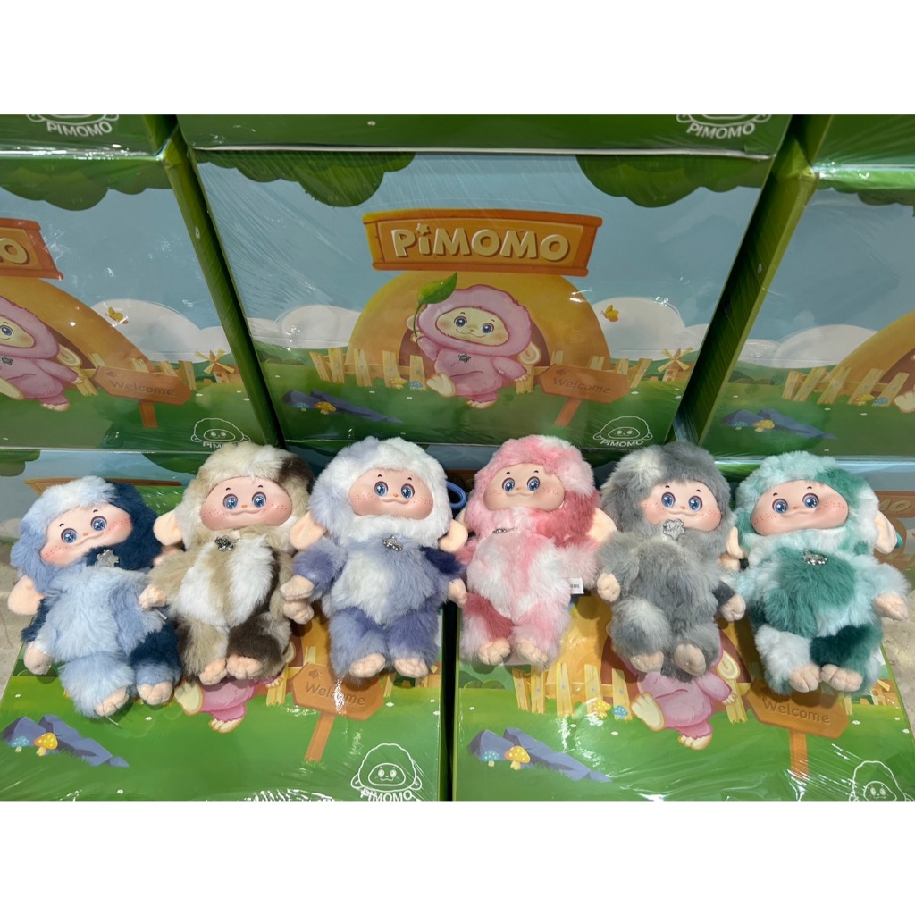 พร้อมส่ง [ยกกล่อง] Pimomo ตุ๊กตาพวงกุญแจ 6จุ่ม | Shopee Thailand