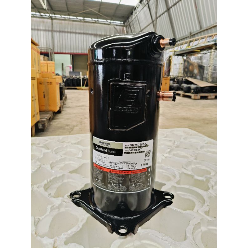 คอมเพรสเซอร์แอร์มือสอง รุ่น ZR72 ไฟ 380 ขนาด 60000 btu น้ำยา R22 ...