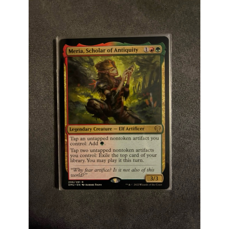 การ์ด MTG Meria, Scholar of Antiquity Multi Magic the Gathering EDH ...