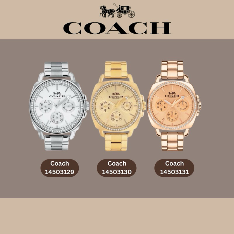 สินค้านำเข้านาฬิกา Coach Watch | Shopee Thailand