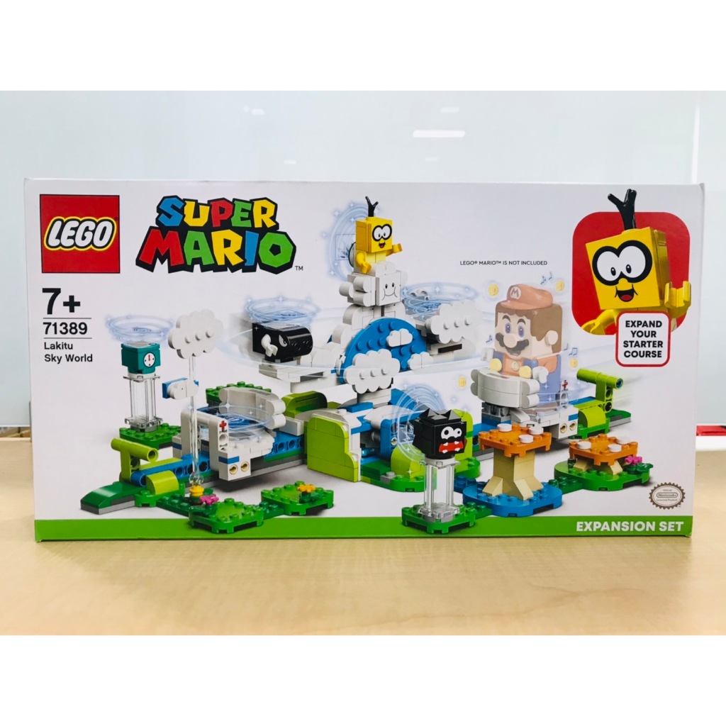 LEGO Super Mario Lakitu Sky World Expansion Set (71389) | Shopee Thailand