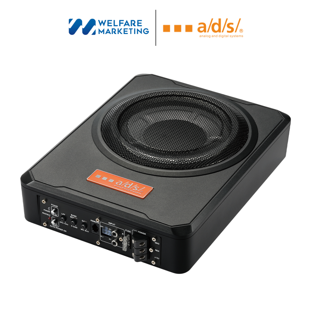 ADS AB10-M17 Active Subwoofer ซับวูฟเฟอร์รถยนต์ 10" | Shopee Thailand
