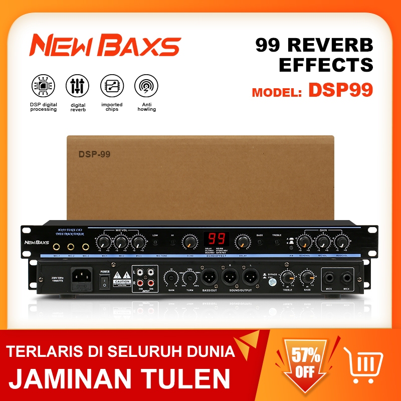 NEW BAXS Front-end DSP-99 professional effect DSP99 ผลิตภัณฑ์ effect ...