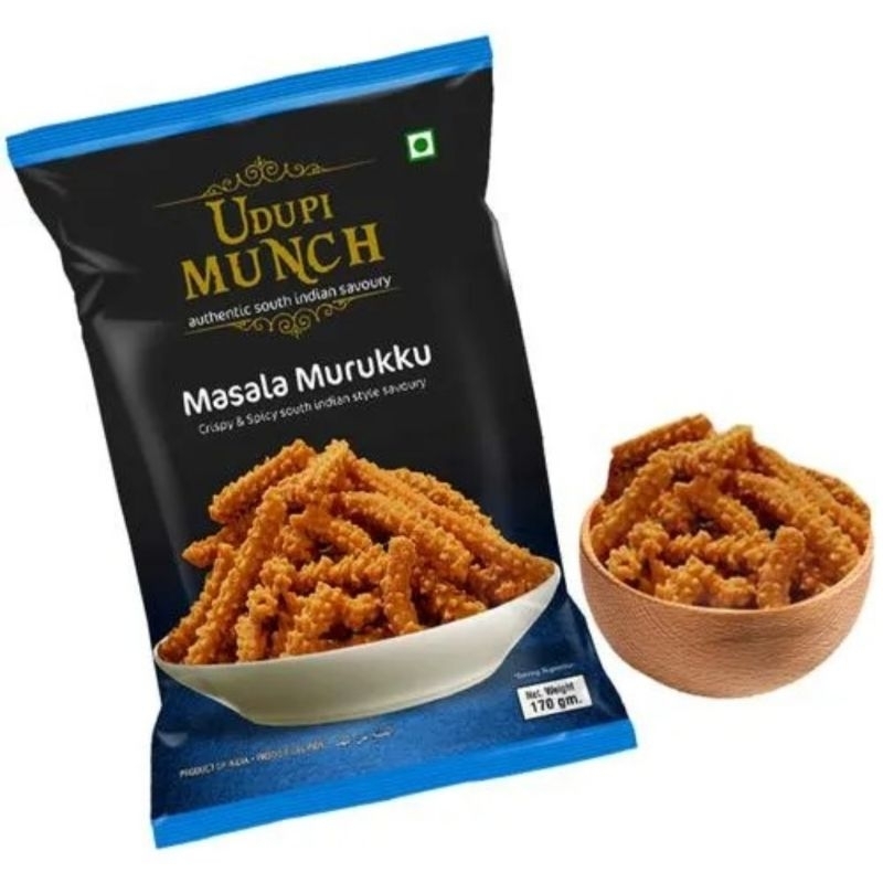 Chheda's Udupi Munch Masala Murukku - Authentic & Crispy South Indian ...