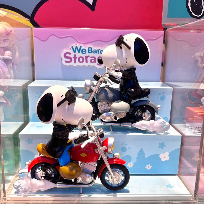 MINISO x SNOOPY & MOTORCYCLE BLIND BOX FIGURE กล่องสุ่มเลือกตัวได้ ของ ...