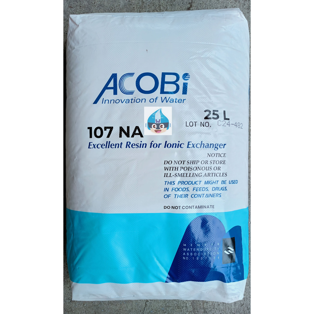 สารกรองเรซิ่น ACOBI รุ่น 107 (NA+)(INDUSTRIAL GRADE)(25 ลิตร/ถุง)(สั่ง ...