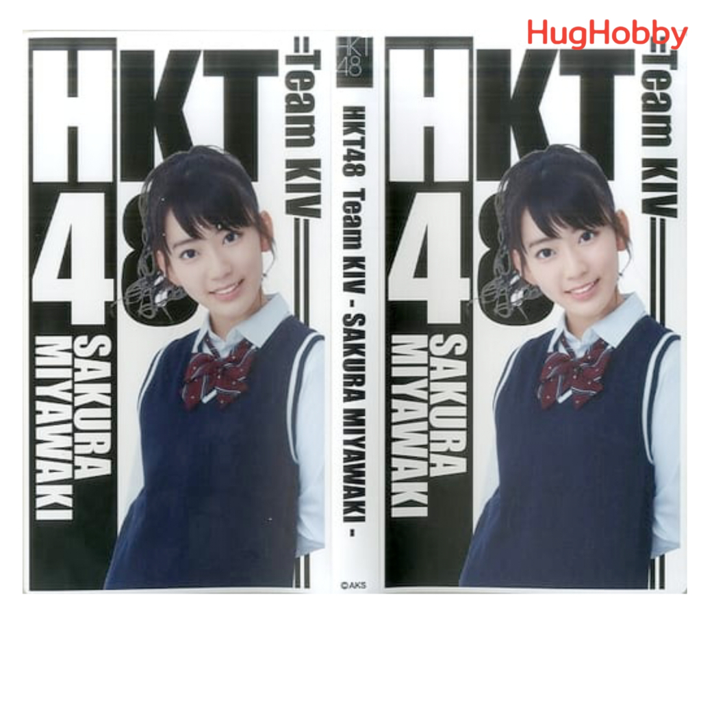 [ของใหม่ ซีล] อัลบั้มใส่รูป 3 ช่อง HKT48 Team KIV Miyawaki Sakura AKB48 สินค้าจากญี่ปุ่น (J-Pop ...
