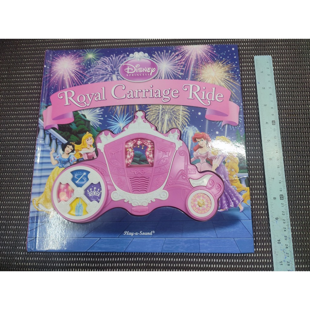หนังสือบอร์ดบุ๊ก (Board Book) Disney Princess: Royal Carriage Ride ...