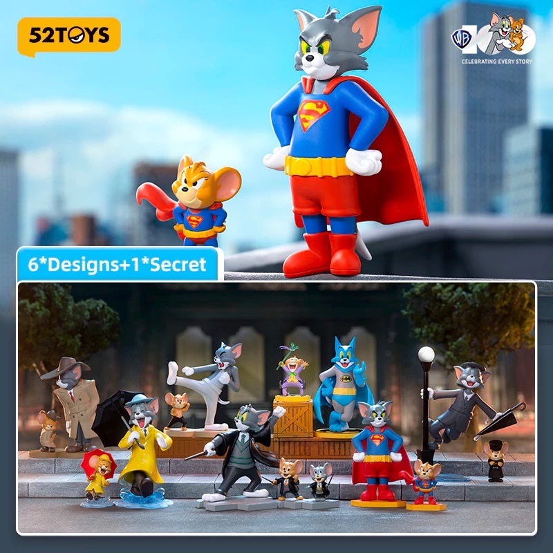 52TOYS TOM AND JERRY CELEBRATING EVERY STORY BLINDBOX โมเดล Figure Toy ...