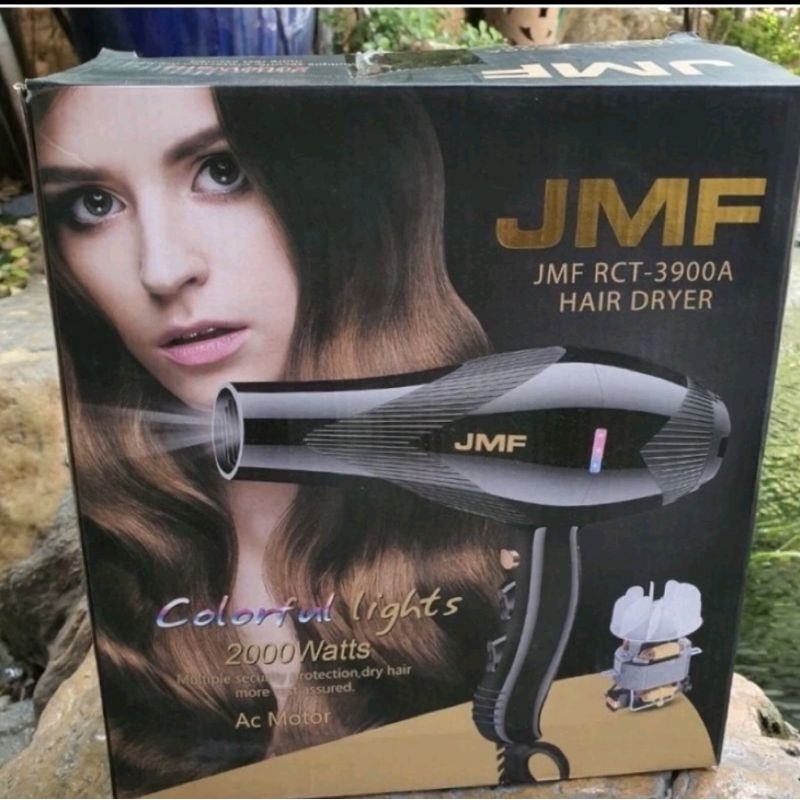 ไดร์เป่าผม RCT-3900 ลมแรง 2000 วัตต์ พร้อมหัวไดร์ 2 อัน สินค้าขายดี แบบเดียวกับใช้ในร้านทำผม ...