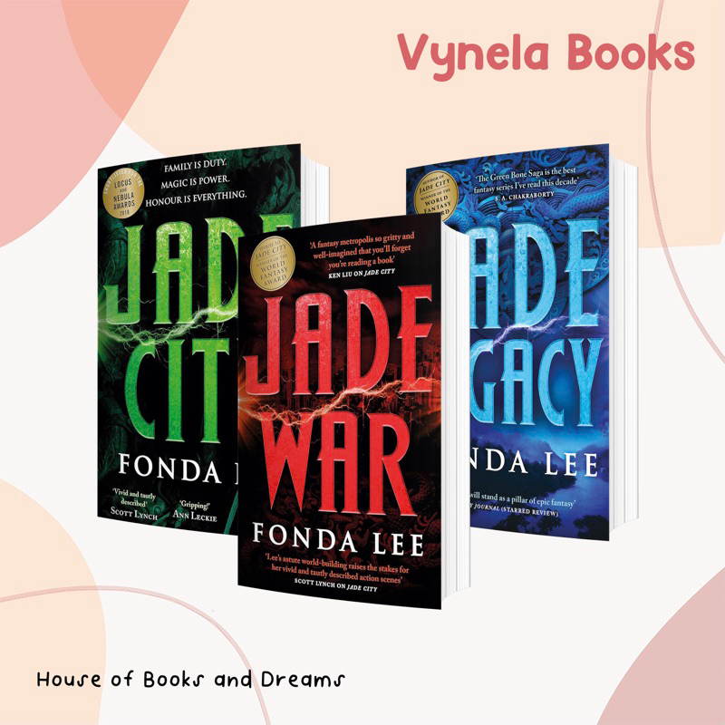 VYNELA (หนังสือภาษาอังกฤษ) JADE CITY / JADE WAR / JADE LEGACY (THE ...