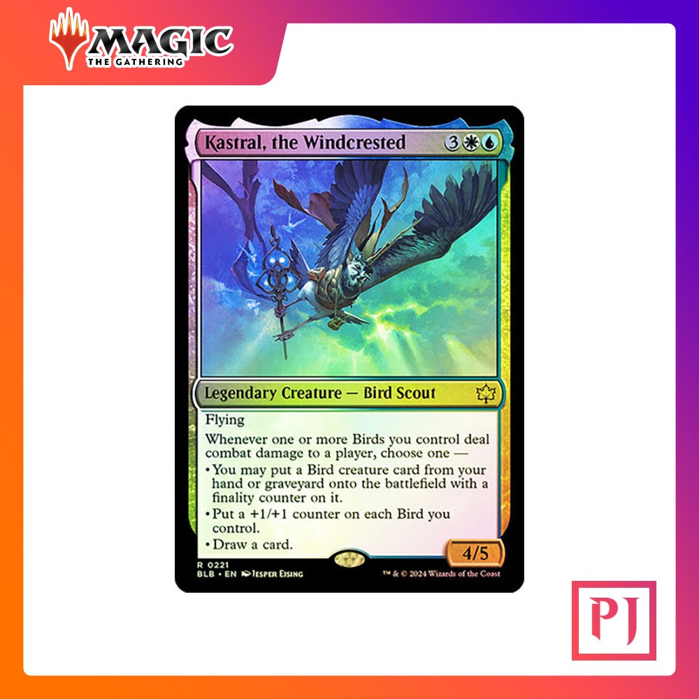 [MTG] Kastral, the Windcrested [BLB] [MULTI] [RARE] [FOIL] [ENG] (การ์ด ...