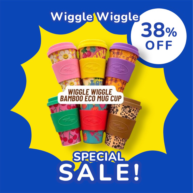 ขายดี Wiggle Wiggle Bamboo Eco Mug Cup แก้วรักษ์โลก ผลิตจากเยื่อไม้ไผ่ ...