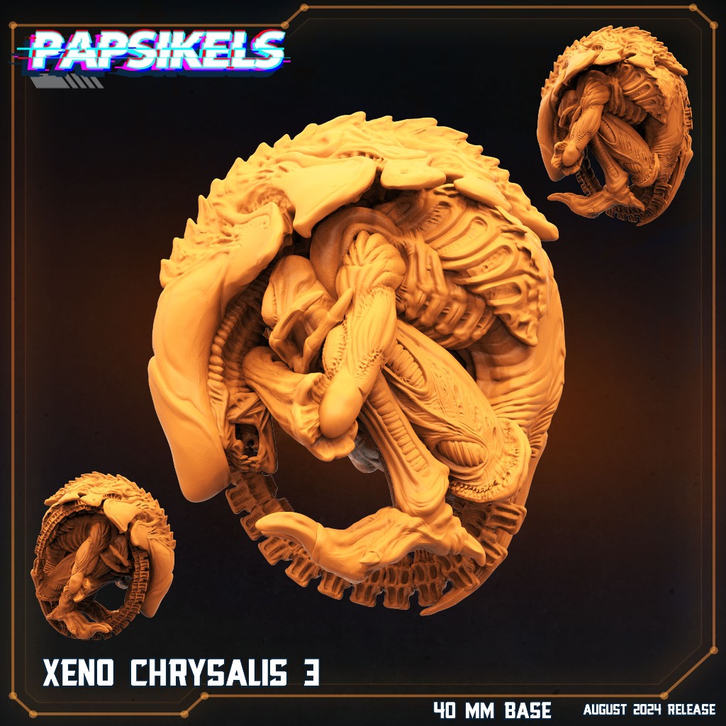 Xeno Chrysalis [4] - Xeno Wars - Monstrosity Xenomorph / 3D printed miniature PSK | Shopee Thailand