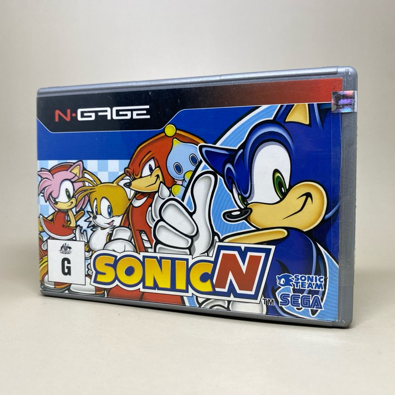 [Rare] Sonic N (NG) | NOKIA N-GAGE Original card Game | โซนิค เอ็น ...