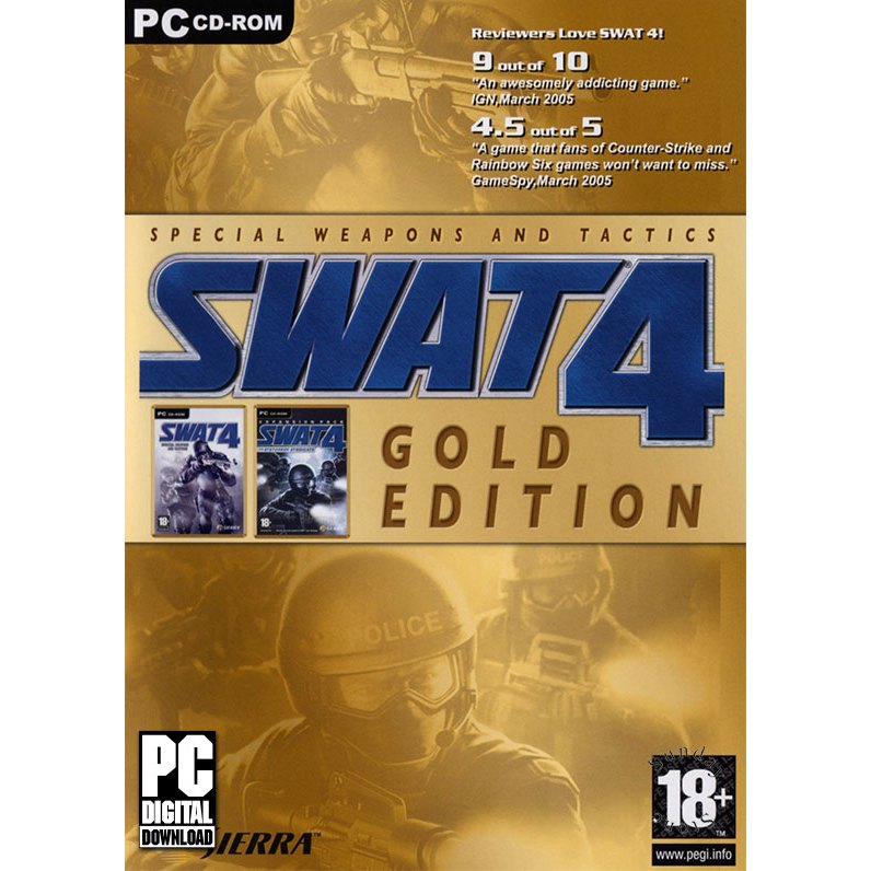 เกมหน่วยสว่าน SWAT 4 Gold Edition [PC/Notebook] | Shopee Thailand