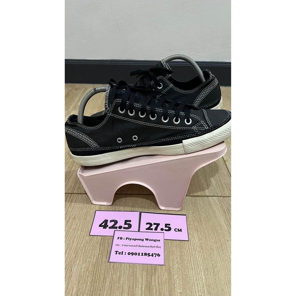 รองเท้าผ้าใบมือสองสภาพดี CONVERSE 42.5/27.5 | Shopee Thailand