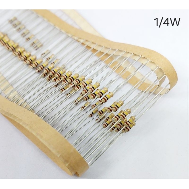 ( 50 ตัว / แพ็ค ) R , Resistor 1/4 วัตต์ , ค่าความผิดพลาด +-5% ตัว ...