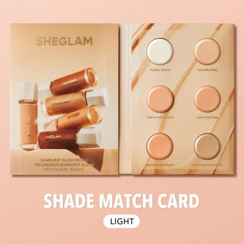 PRE-ORDER 7 วัน SHEGLAM Sunburst Glow Mixer 4IN1 Liquid Glow (TESTER ...
