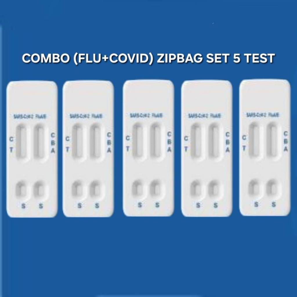 Flowflex SARS-CoV-2 & Influenza A/B Combo Rapid Test (โควิด, ไข้หวัด ...