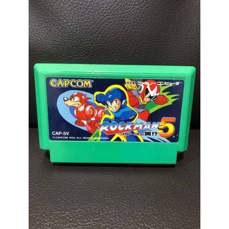 Rockman 5 ตลับแท้ fc เทสแล้ว ตลับเกมส์ | Shopee Thailand