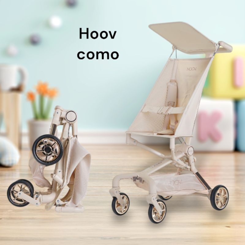 CAMERA | รถเข็นเด็ก HOOV COMO สำหรับอายุ 1 ปีขึ้นไป น้ำหนักเบา เพียง 4. ...