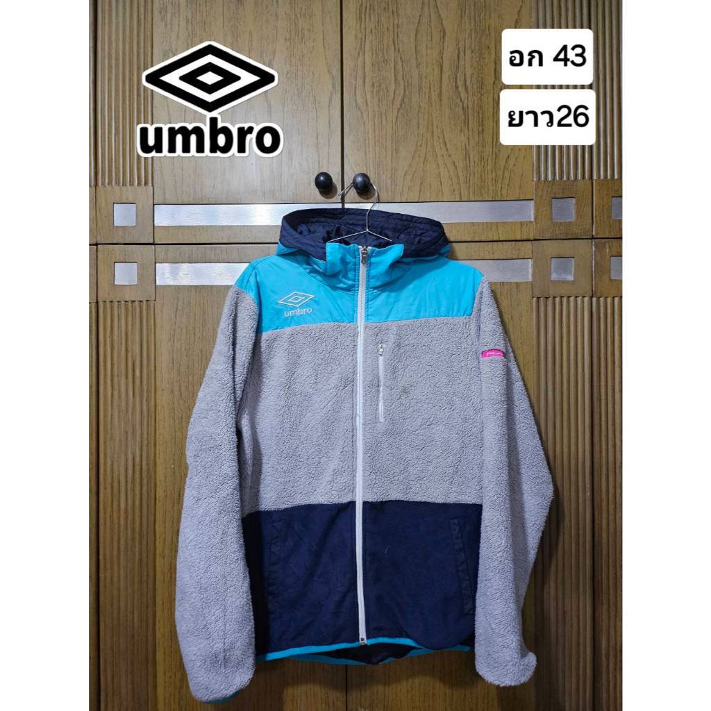 เสื้อฟรีส กันหนาว Fleece แบรนด์ Umbro มือ2 ของแท้ | Shopee Thailand